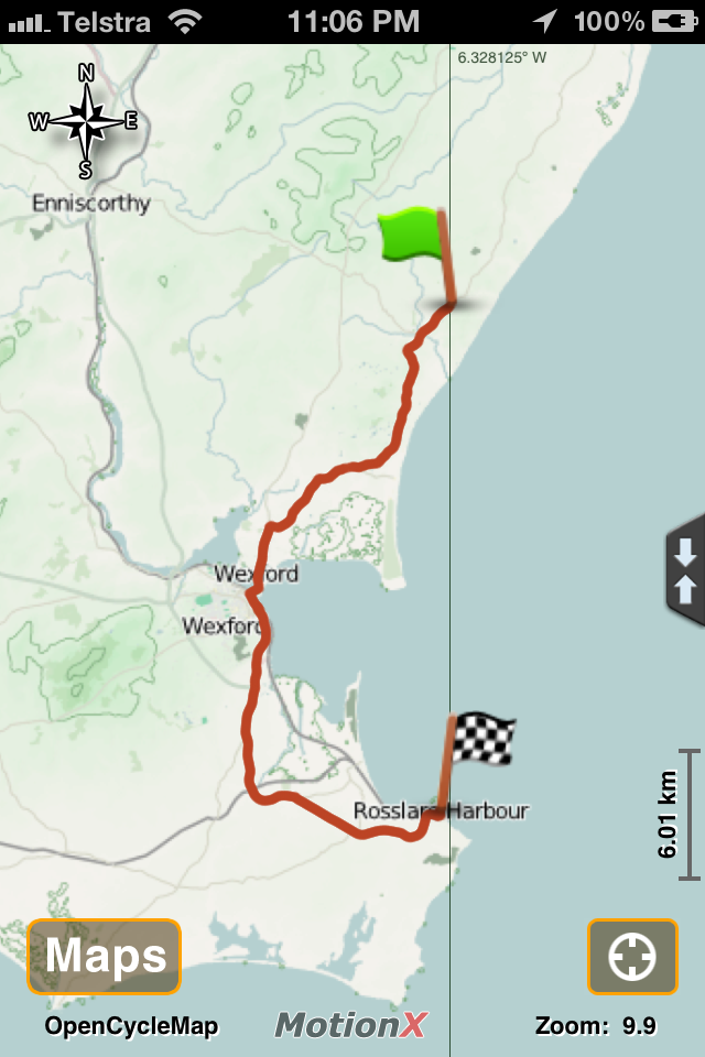 Nedly on his Treadly: Kilmuckridge to Rosslare